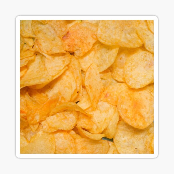 "Crisps" Sticker for Sale by RiaBubble | Redbubble