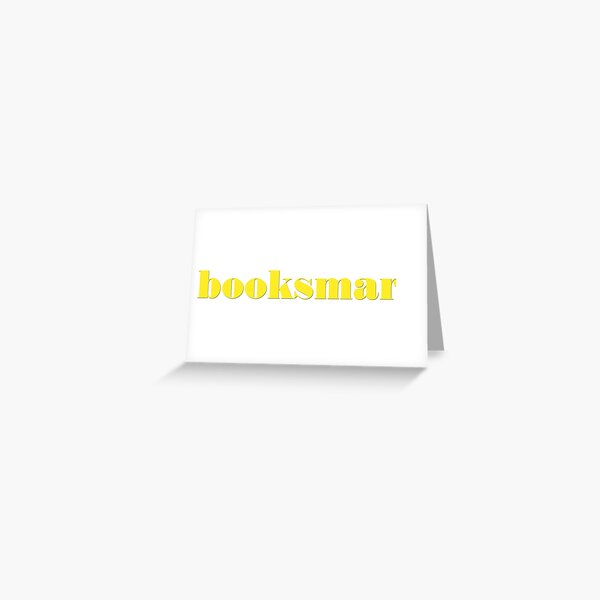 "booksmart logo" Greeting Card by annasantermans | Redbubble