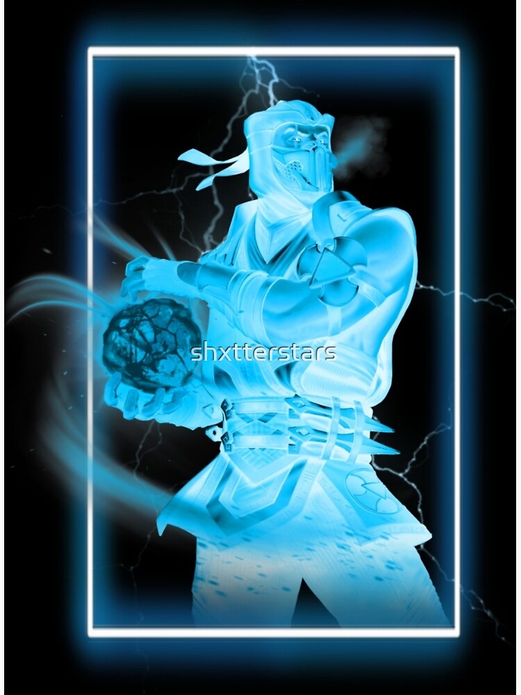 Póster «Sub Zero Mortal Kombat Neón » de shxtterstars | Redbubble