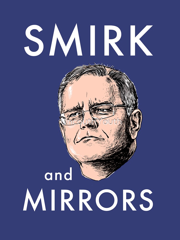 "Smirk and Mirrors" T-shirt for Sale by UncouthYouth | Redbubble ...