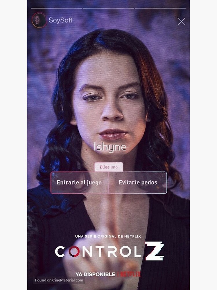 "Control z" Poster for Sale by Ishyne | Redbubble