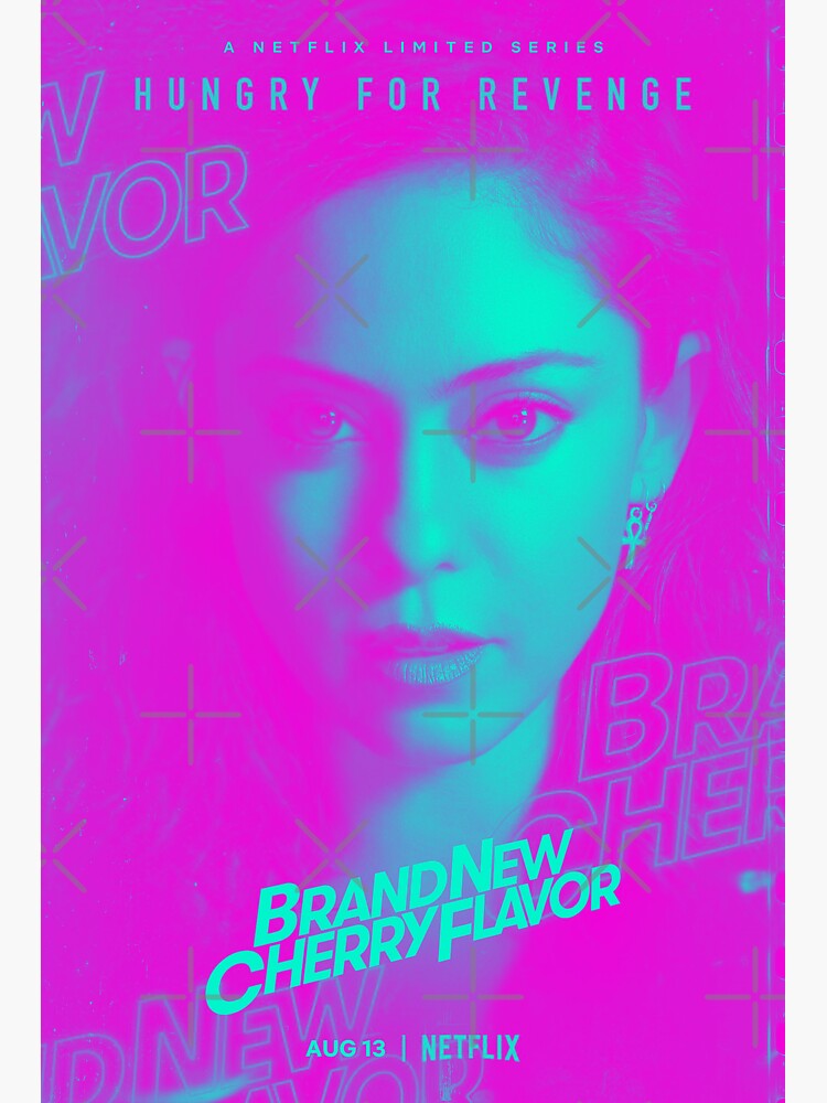 "Brand New Cherry Flavor - Lisa Nova" Sticker by PosterpartyCo | Redbubble