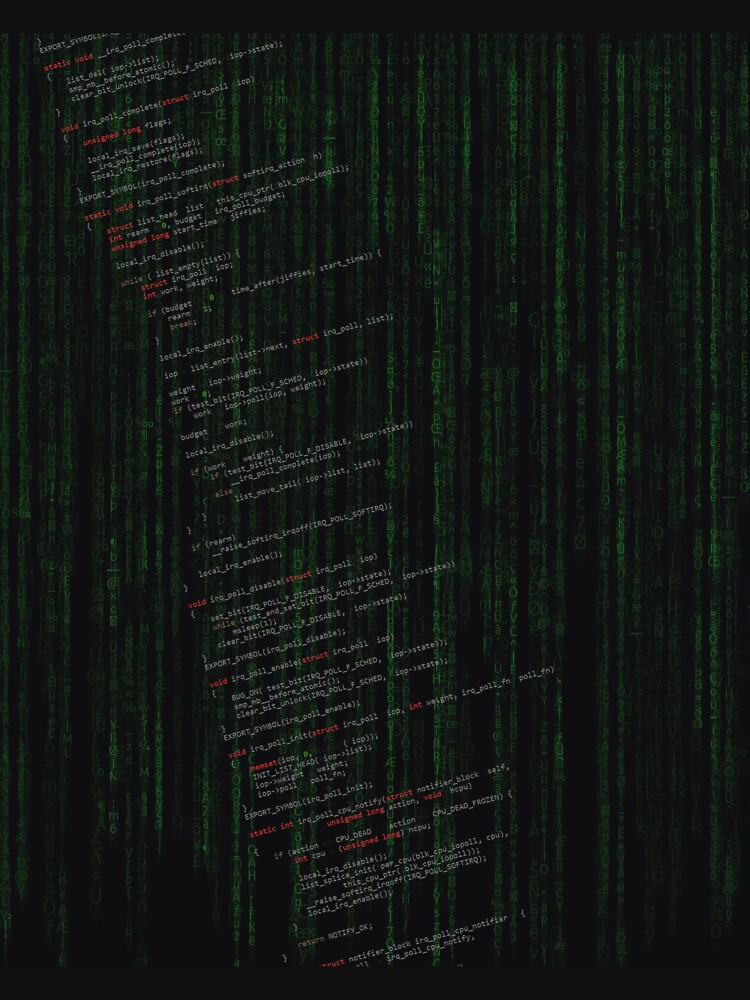 "Linux kernel code" T-shirt for Sale by mandelbrotset | Redbubble ...