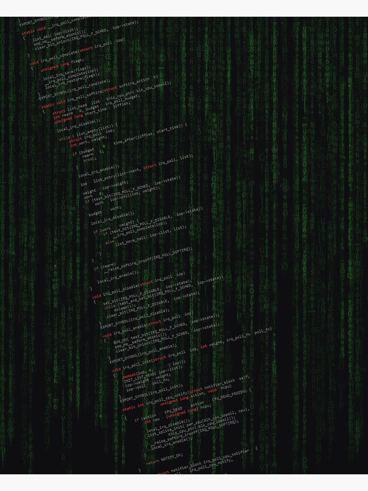 "Linux kernel code" Sticker for Sale by mandelbrotset | Redbubble