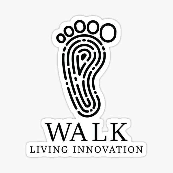 "Walk - walk living innovation - walkway" Sticker for Sale by ...