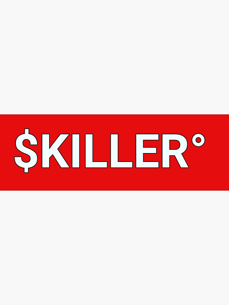 "Skiller" Sticker for Sale by Tumelosema | Redbubble