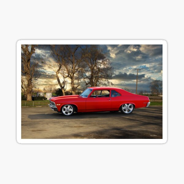 "1970 Chevrolet Nova " Sticker for Sale by DaveKoontz | Redbubble