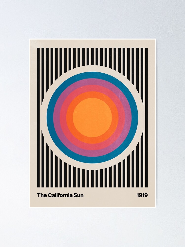 "Vintage California Sun" Poster for Sale by karanwashere | Redbubble