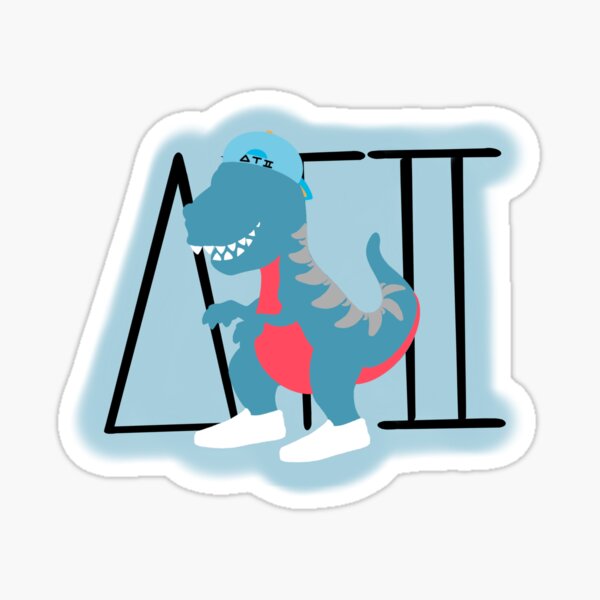 "Delta Tau Deuce" Sticker for Sale by Cadette1954 | Redbubble
