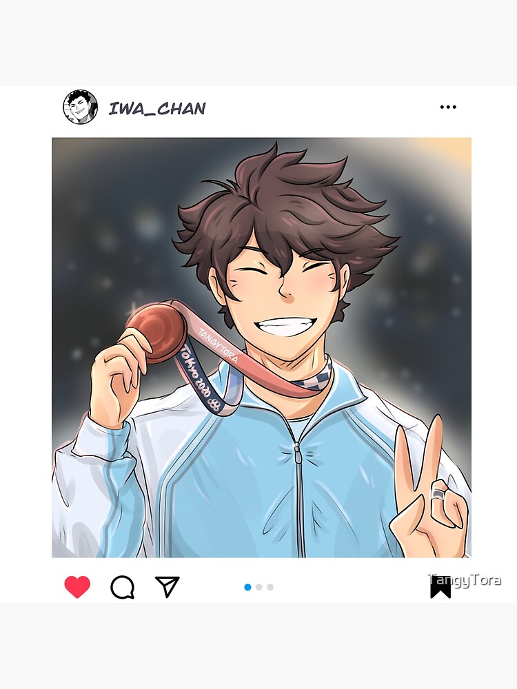 "Oikawa Tooru from Haikyuu" Poster by TangyTora | Redbubble