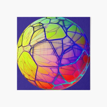 "The Extraterrestrial Sphere Shimmers With The Colors Of The Rainbow ...