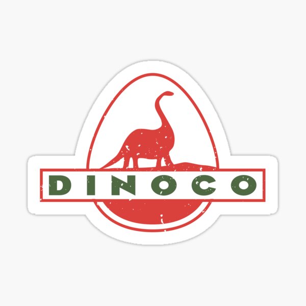 Dinoco Stickers | Redbubble