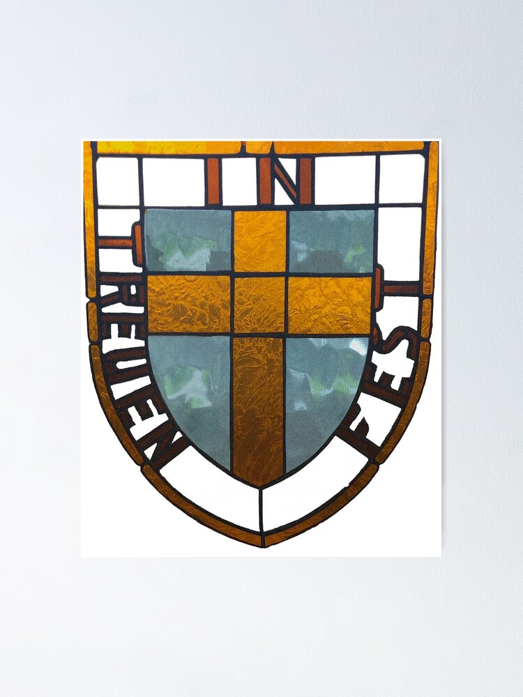 "Baltic German Motto IN TREUEN FEST" Poster by edsimoneit | Redbubble