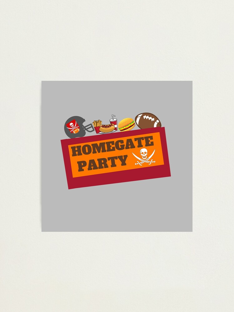 Lámina fotográfica «Diseño de fiesta de Homegate de fútbol del día del ...