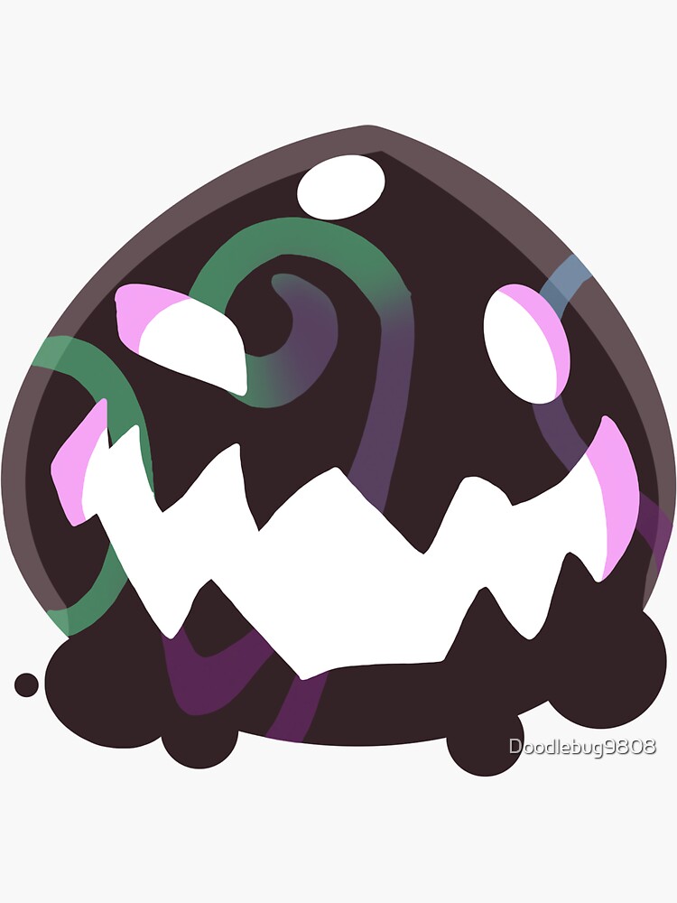 "Slime Rancher: Tarr Slime" Sticker for Sale by Doodlebug9808 | Redbubble