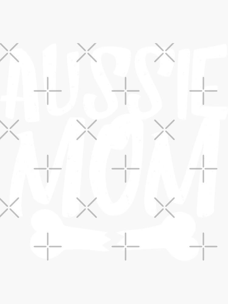 "aussie mom" Sticker by Ibn-El-Wadi | Redbubble