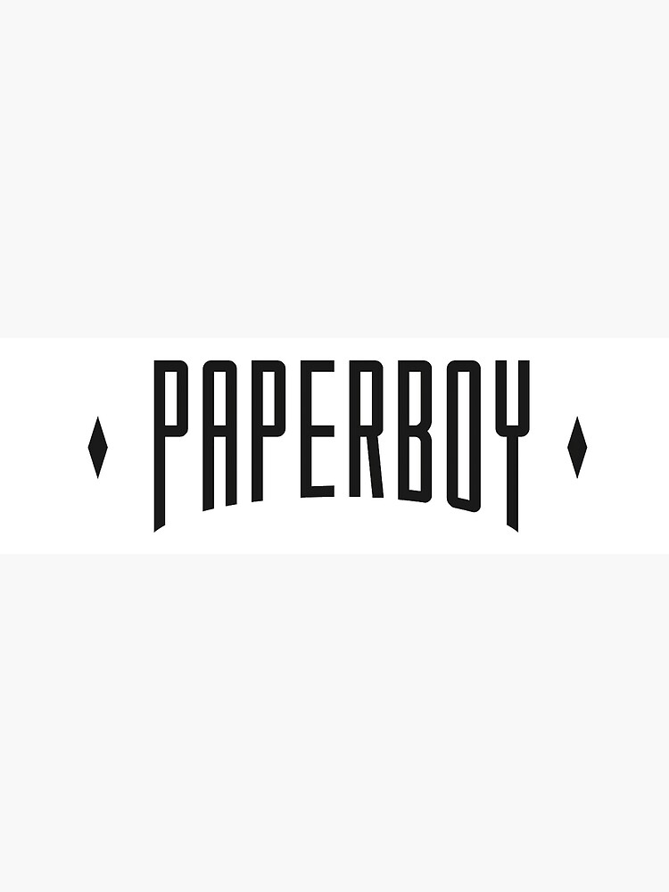 "Paperboy Studios partial text logo" Poster by curleyjayhawk | Redbubble