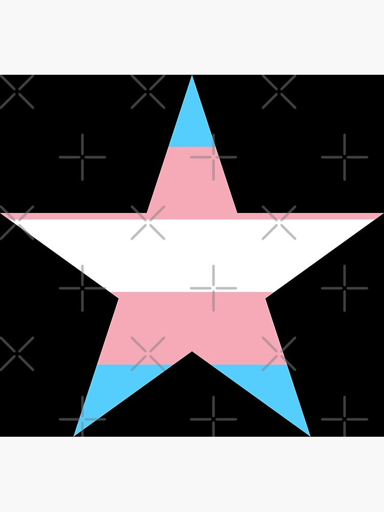 "LGBTQ+ Transgender Star - Pride Month, Happy Pride!, Gay, Lesbian ...