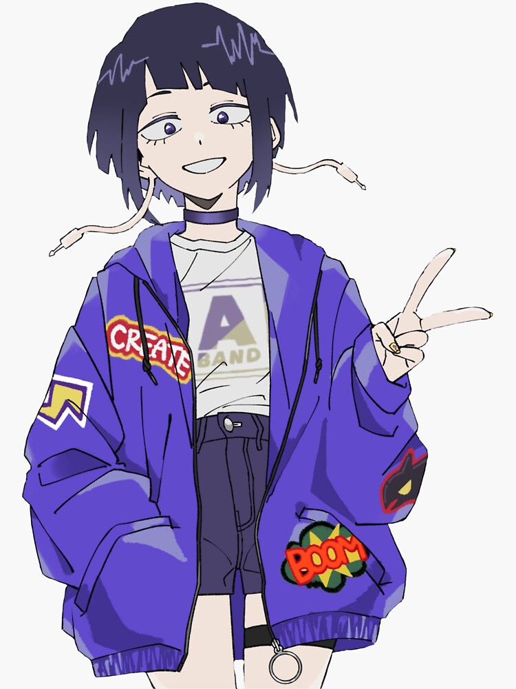 "Kyouka Jirou" Sticker for Sale by skylarr27 | Redbubble