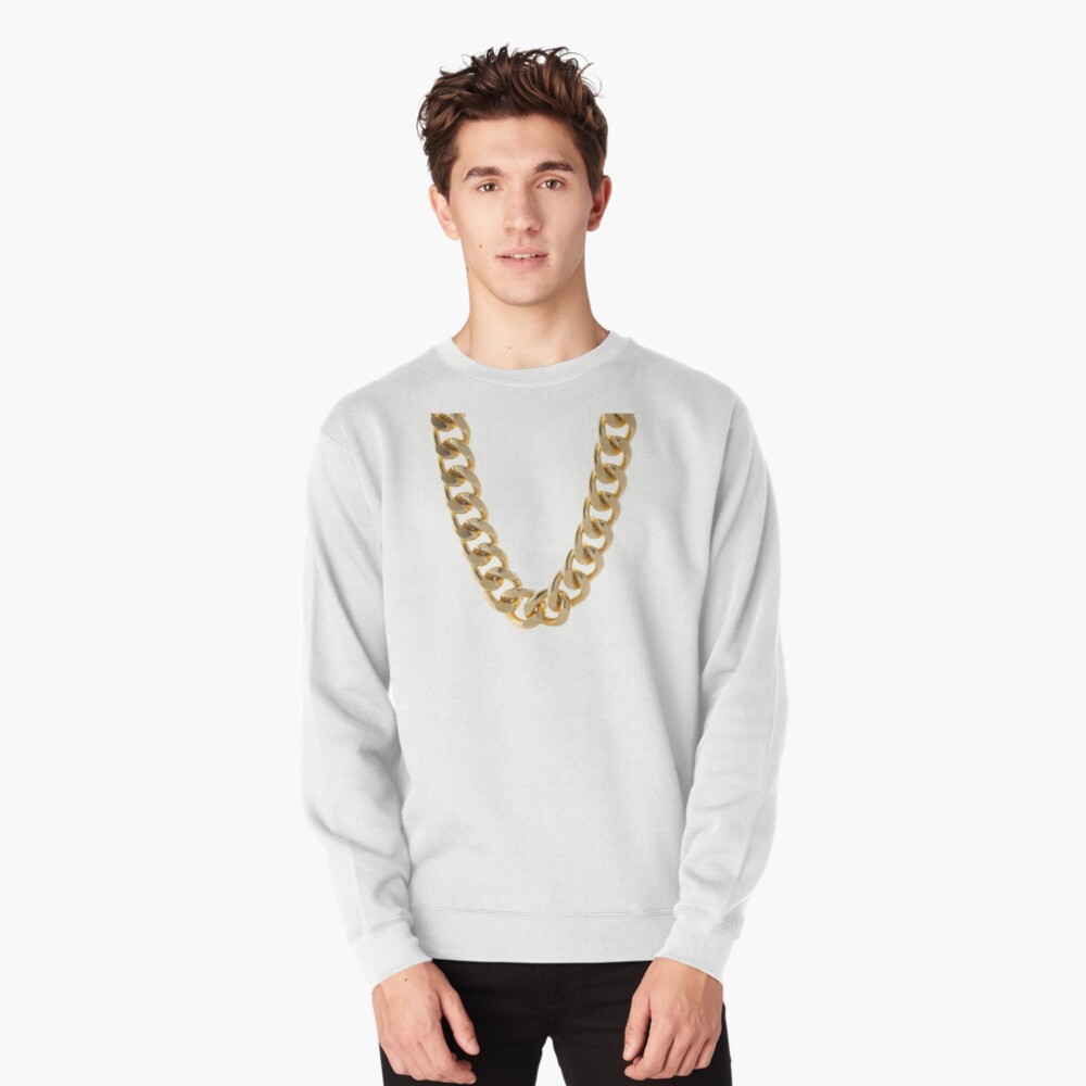 "Gold Chain" Sticker for Sale by Primotees | Redbubble