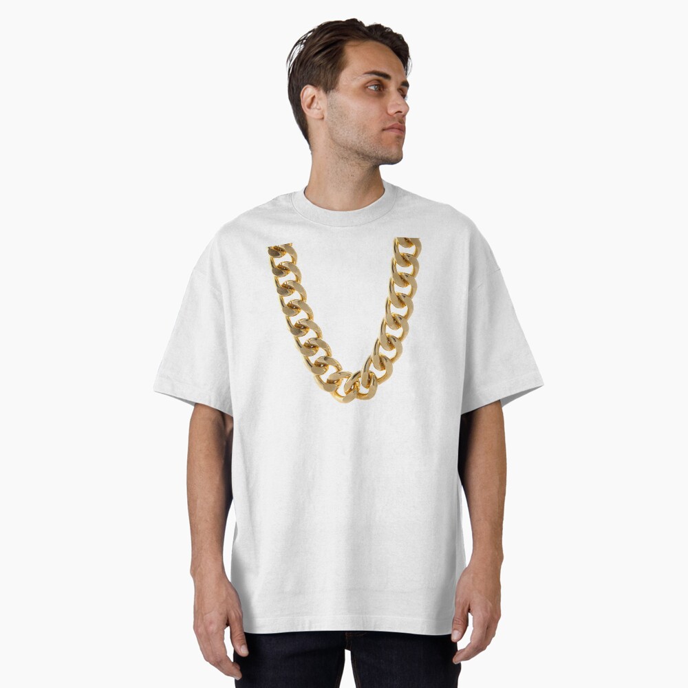 "Gold Chain" Sticker for Sale by Primotees | Redbubble
