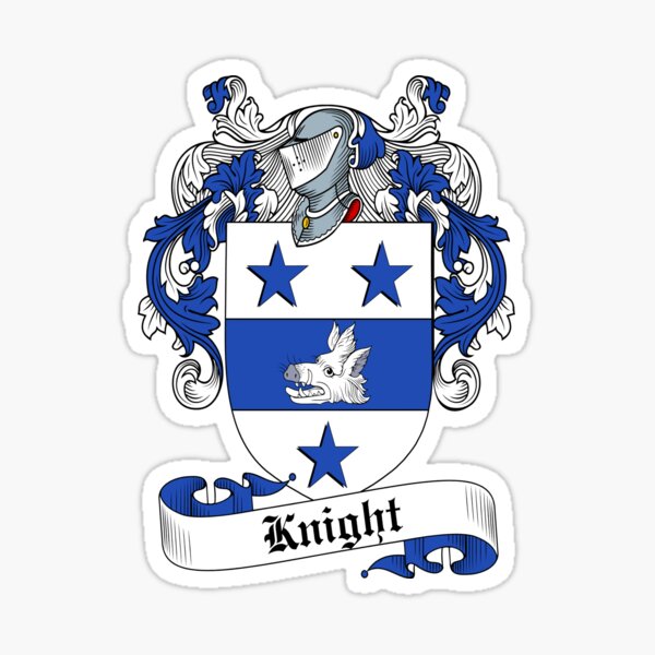 "Knight " Sticker for Sale by HaroldHeraldry | Redbubble