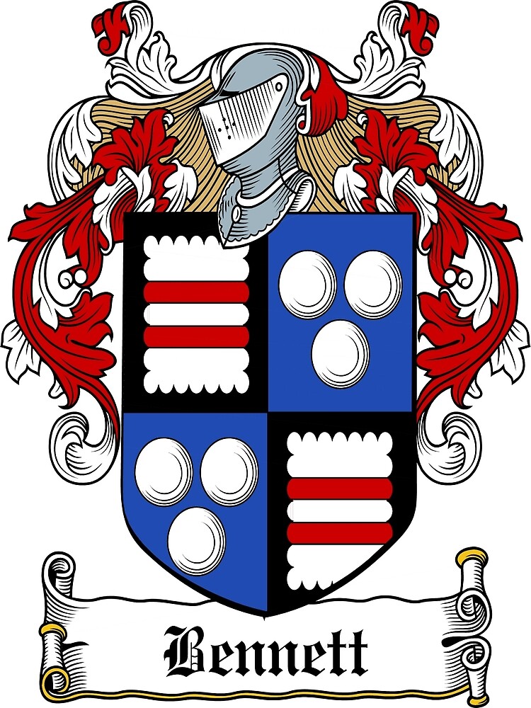 "Bennett" Poster for Sale by HaroldHeraldry | Redbubble