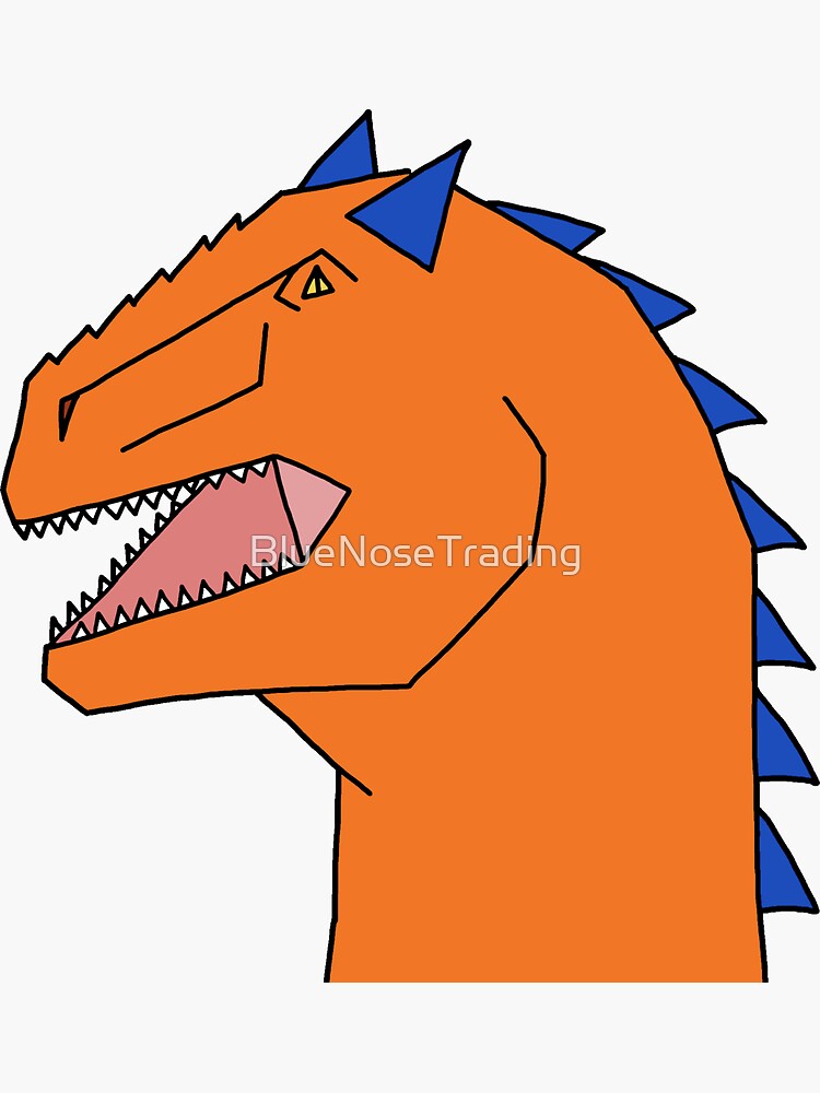 "Carnotaurus | Carno | Minimal Dinosaur Artwork | Graphic Line Design ...