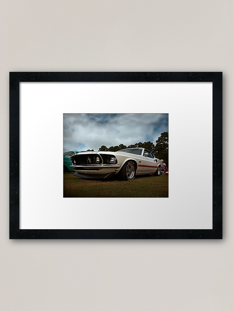 "1969 Ford Mustang" Framed Art Print for Sale by mal-photography ...
