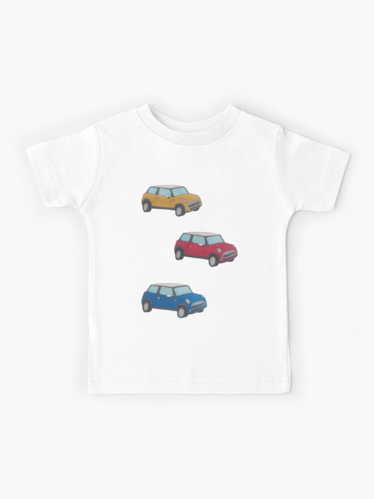 "mini cooper sticker pack (black background)" Kids T-Shirt for Sale by ...