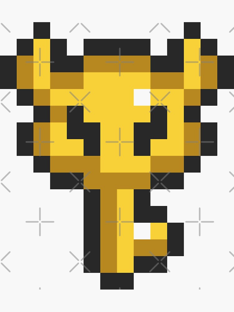 "Big Key Sprite" Sticker for Sale by SpriteGuy95 | Redbubble