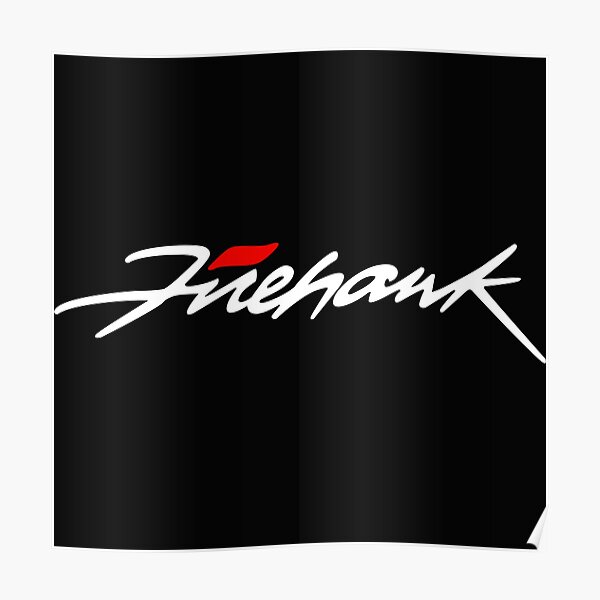 "PONTIAC FIREHAWK LOGO" Poster for Sale by aqtampan | Redbubble