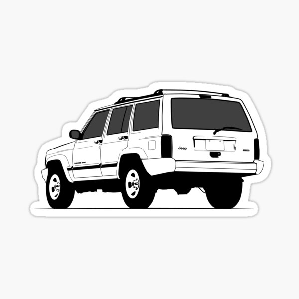 Jeep Cherokee Stickers | Redbubble
