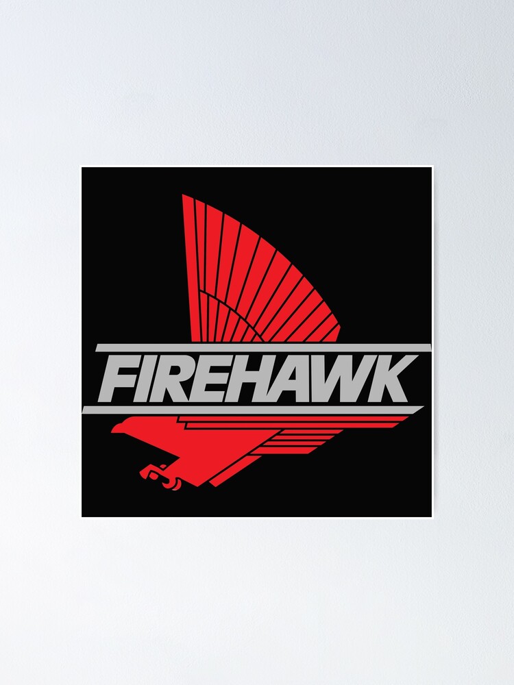 "PONTIAC FIREHAWK RED" Poster by aqtampan | Redbubble