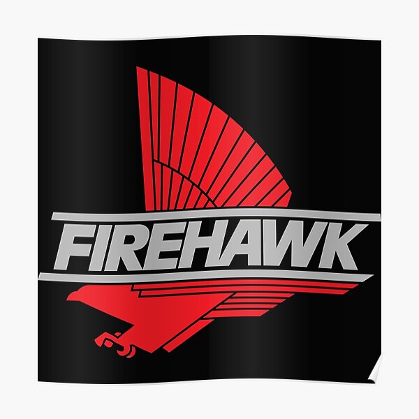 "PONTIAC FIREHAWK RED" Poster by aqtampan | Redbubble