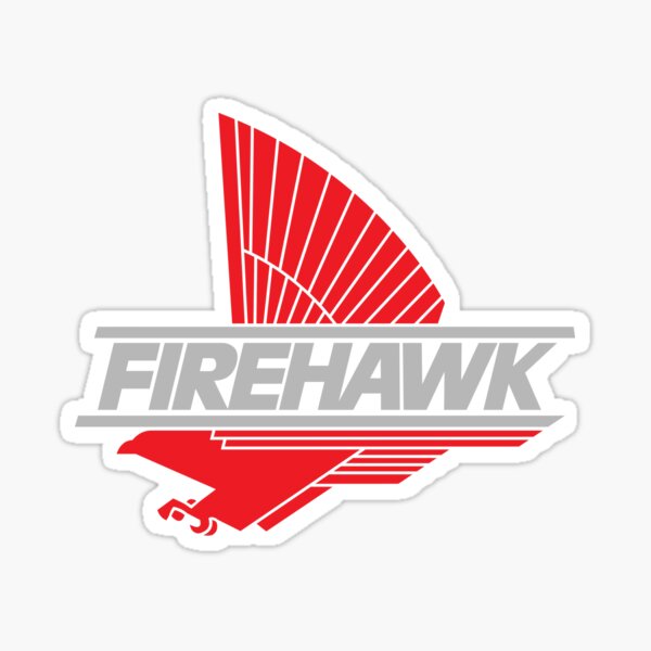 "PONTIAC FIREHAWK RED" Sticker for Sale by aqtampan | Redbubble