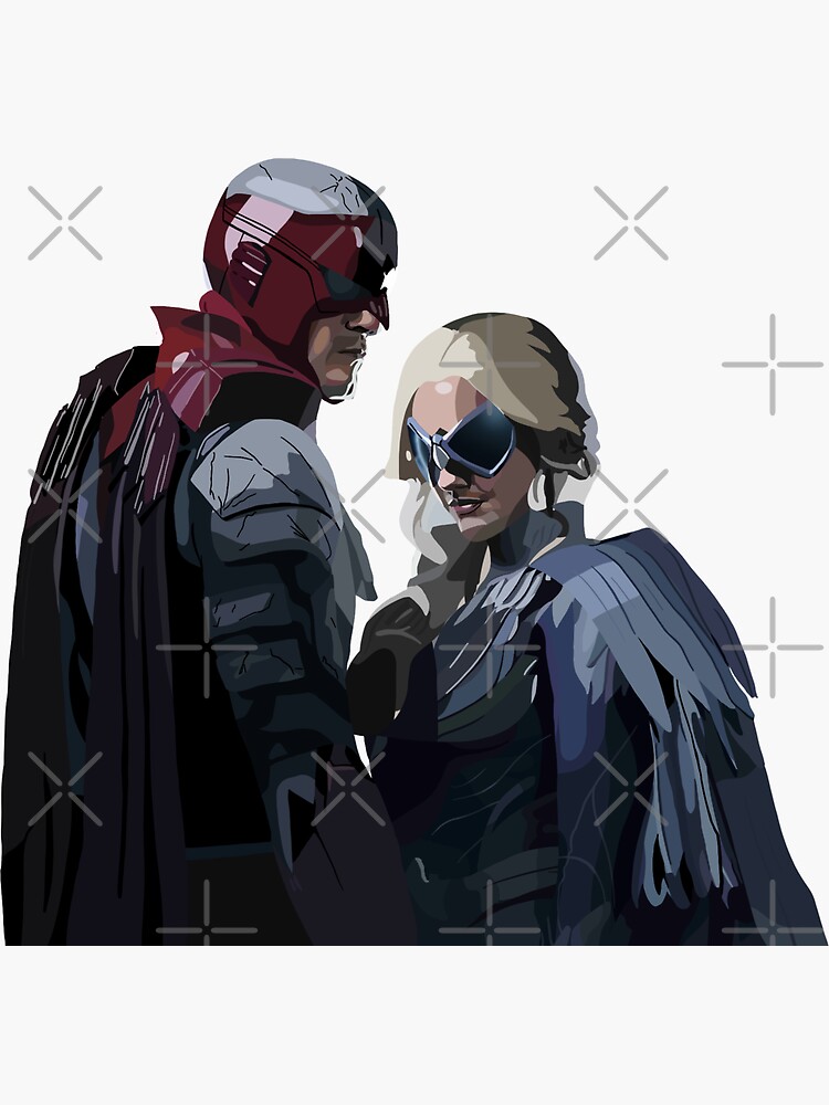 "Hawk & Dove" Sticker for Sale by makistickers | Redbubble