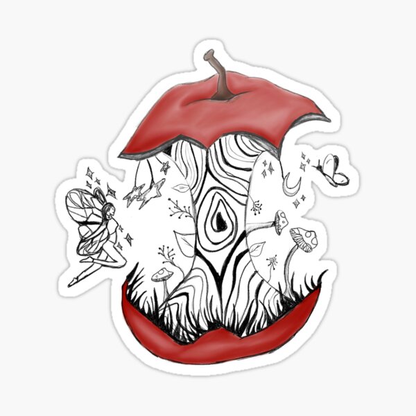 "Apple ecosystem " Sticker for Sale by StumpyStickers | Redbubble