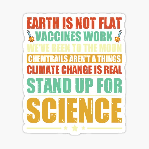 "Science " Sticker for Sale by Artistaffame | Redbubble