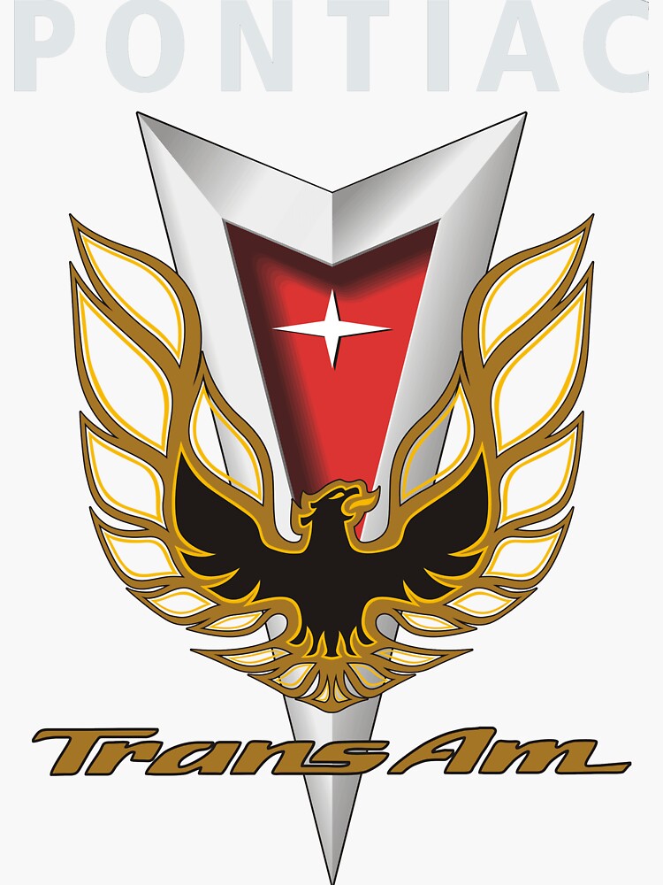 "PONTIAC TRANS AM STAR" Sticker for Sale by aqtampan | Redbubble