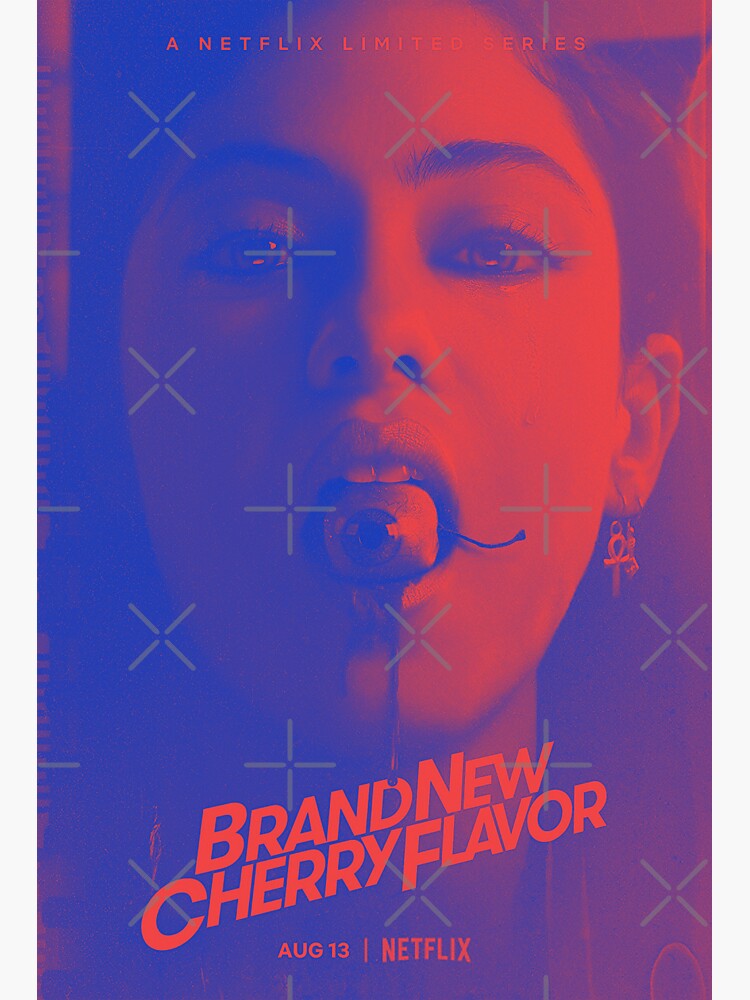 Sticker « Nouvelle saveur de cerise - Lisa Nova », par PosterpartyCo ...