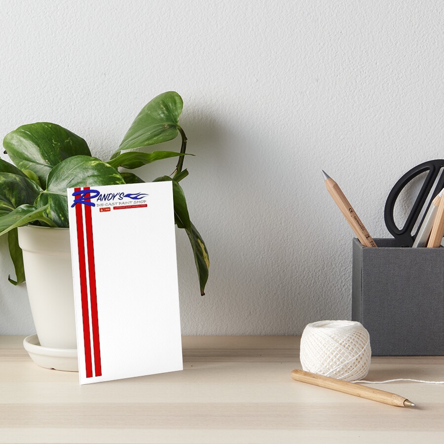 "RDPS logo Racing Stripes" Art Board Print by Creativesouls | Redbubble