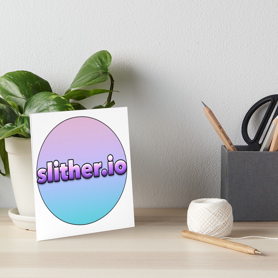 "slither io game" Art Board Print for Sale by MadTripStudio | Redbubble