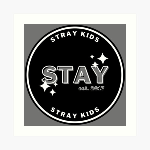 Lámina artística «STAY - Insignia de fandom de STRAY KIDS (versión en ...