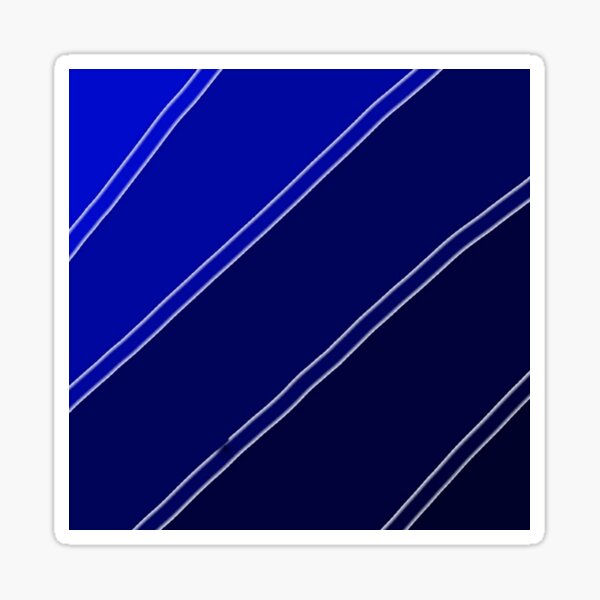 "Blue colour gradient " Sticker for Sale by Raimascreation | Redbubble