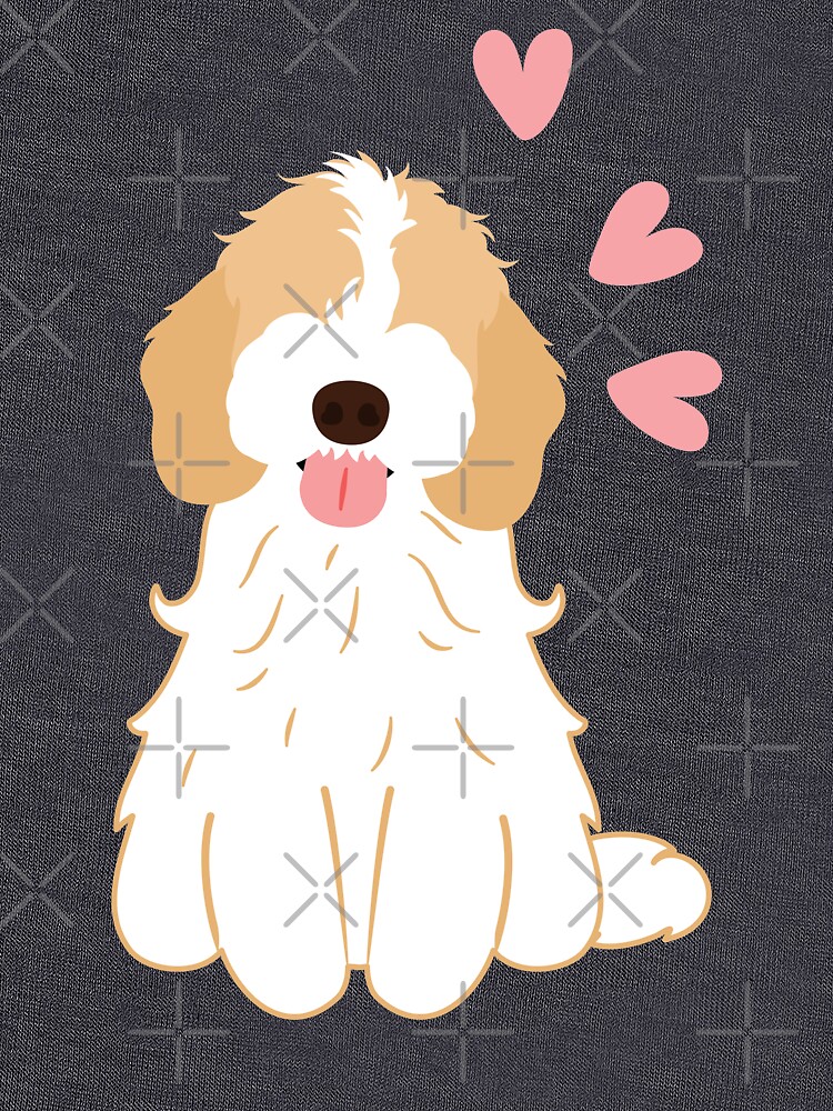 "LOVE Blenheim Apricot Gold Cockapoo Cavapoo Cavoodle" Classic T-Shirt ...