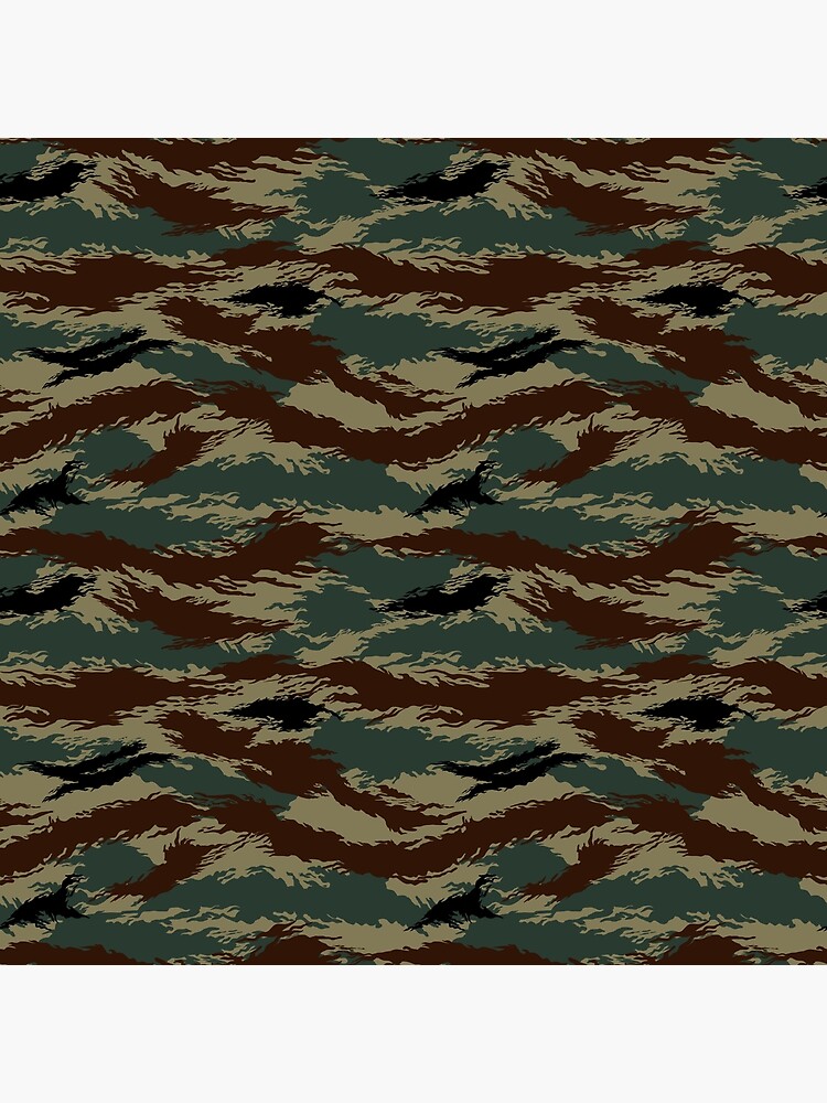 "tiger stripe camouflage pattern" Poster for Sale by Camo0godfather ...