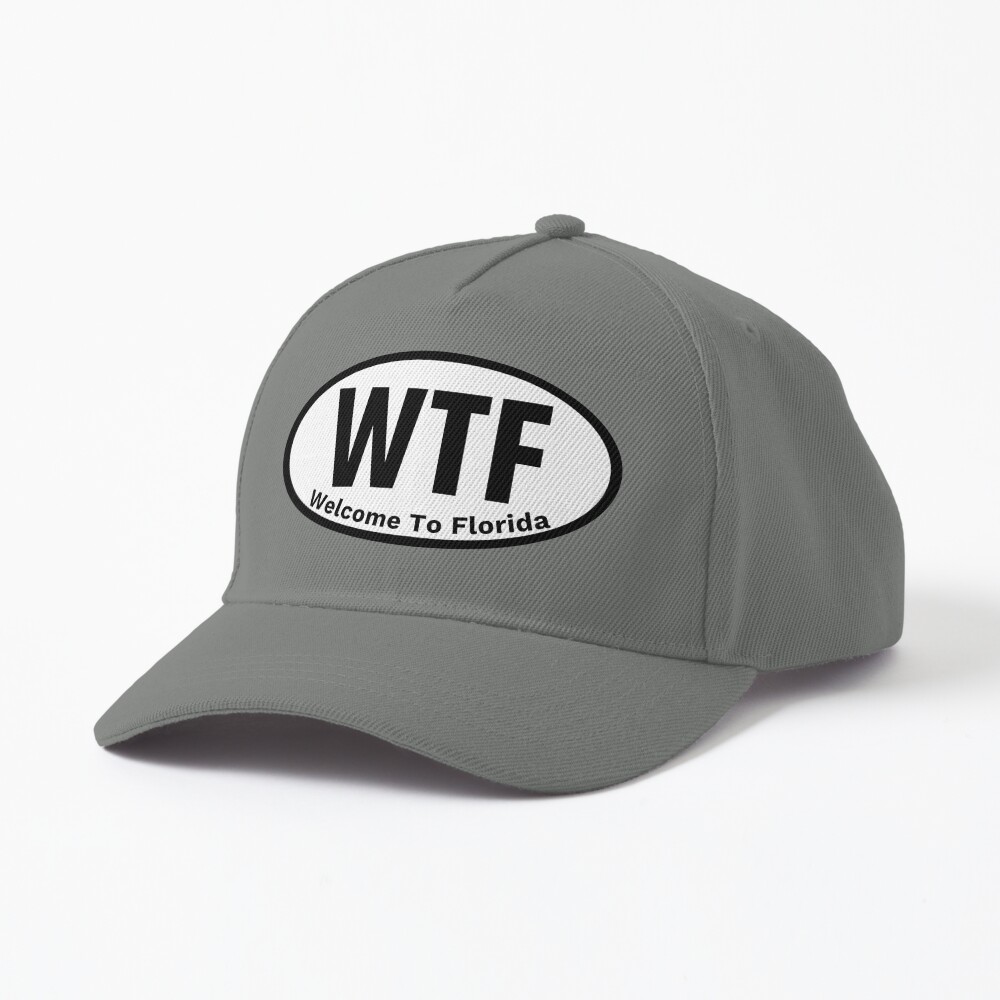 "WTF Welcome To Florida" Sticker for Sale by DesignsByRisa | Redbubble