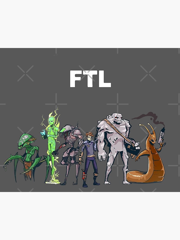 "FTL" Poster by OtterFactory | Redbubble