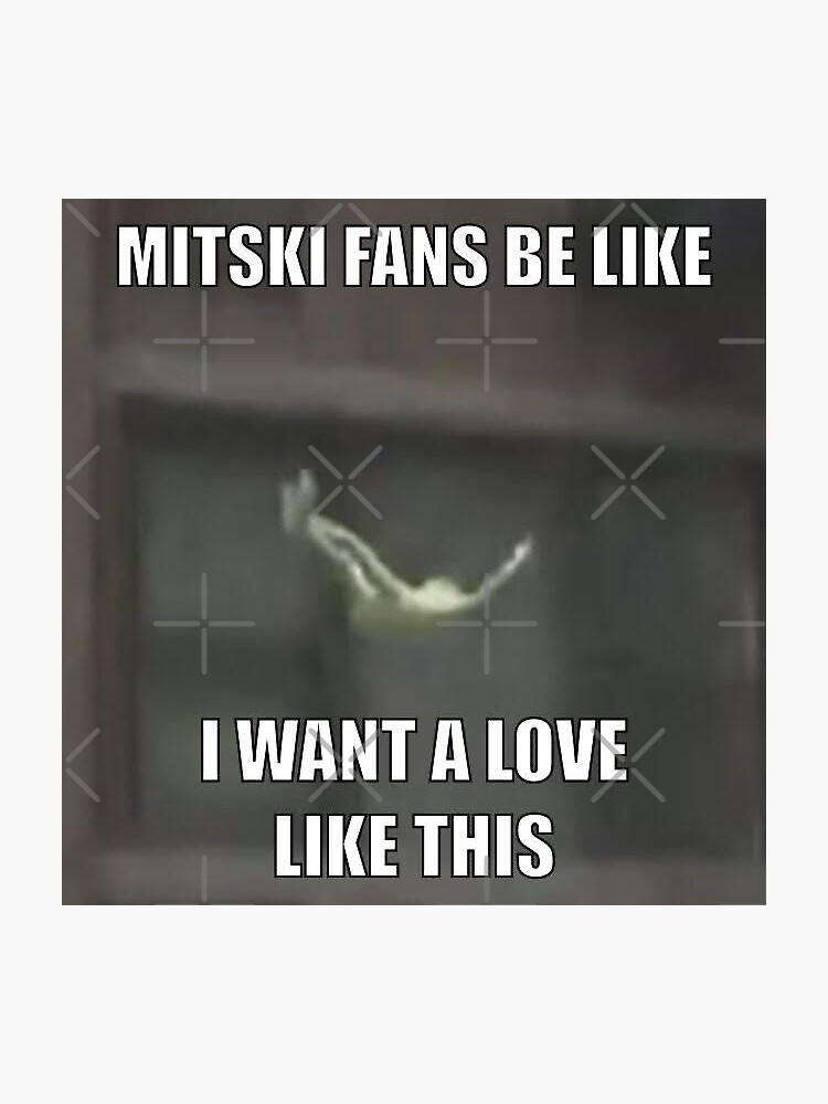 "Mitski "Townie" Sticker Meme" Sticker for Sale by ShopCt | Redbubble